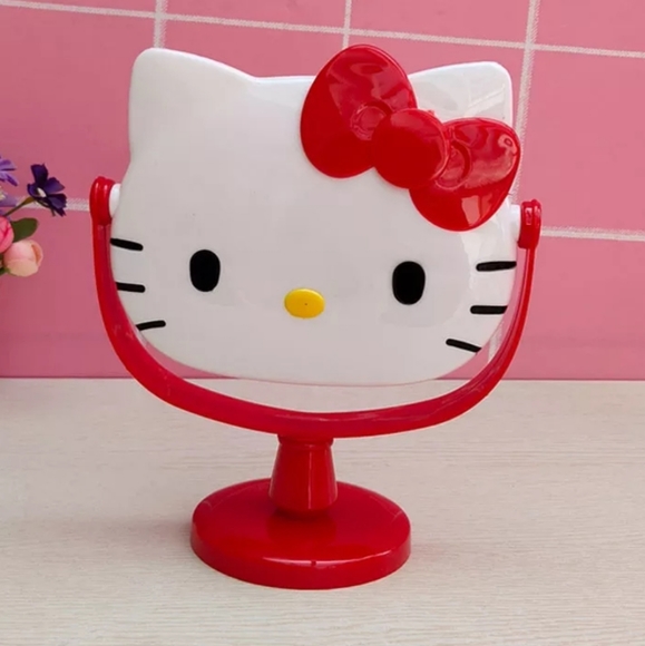 Hello Kitty | Makeup | Hello Kitty Stand Mirror | Poshmark